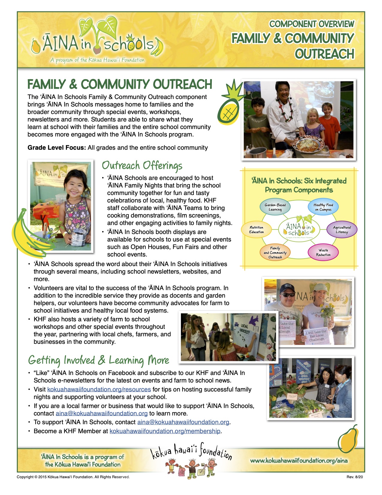 ʻĀINA In Schools Family & Community Outreach Component Overview - Kokua ...