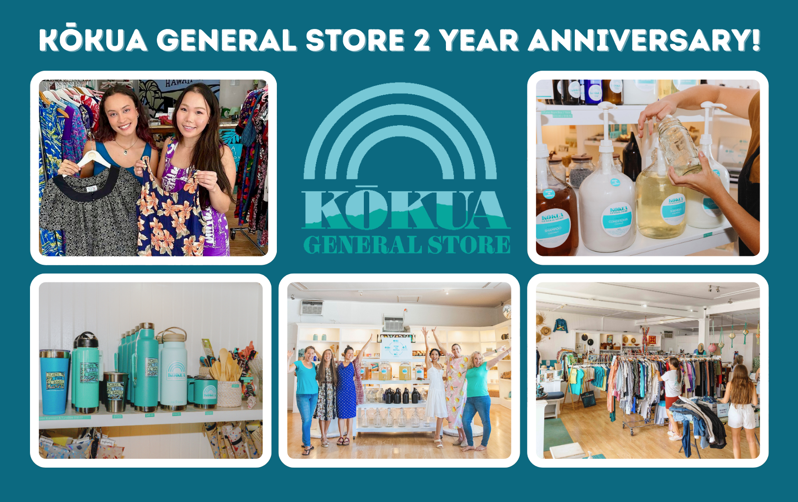 Kōkua General Store 2 Year Anniversary! - Kokua Hawaii Foundation