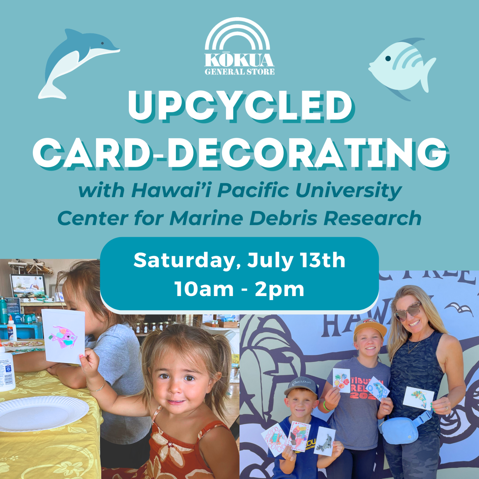 Upcycled Card Decorating at the Kōkua General Store - Kokua Hawaii ...