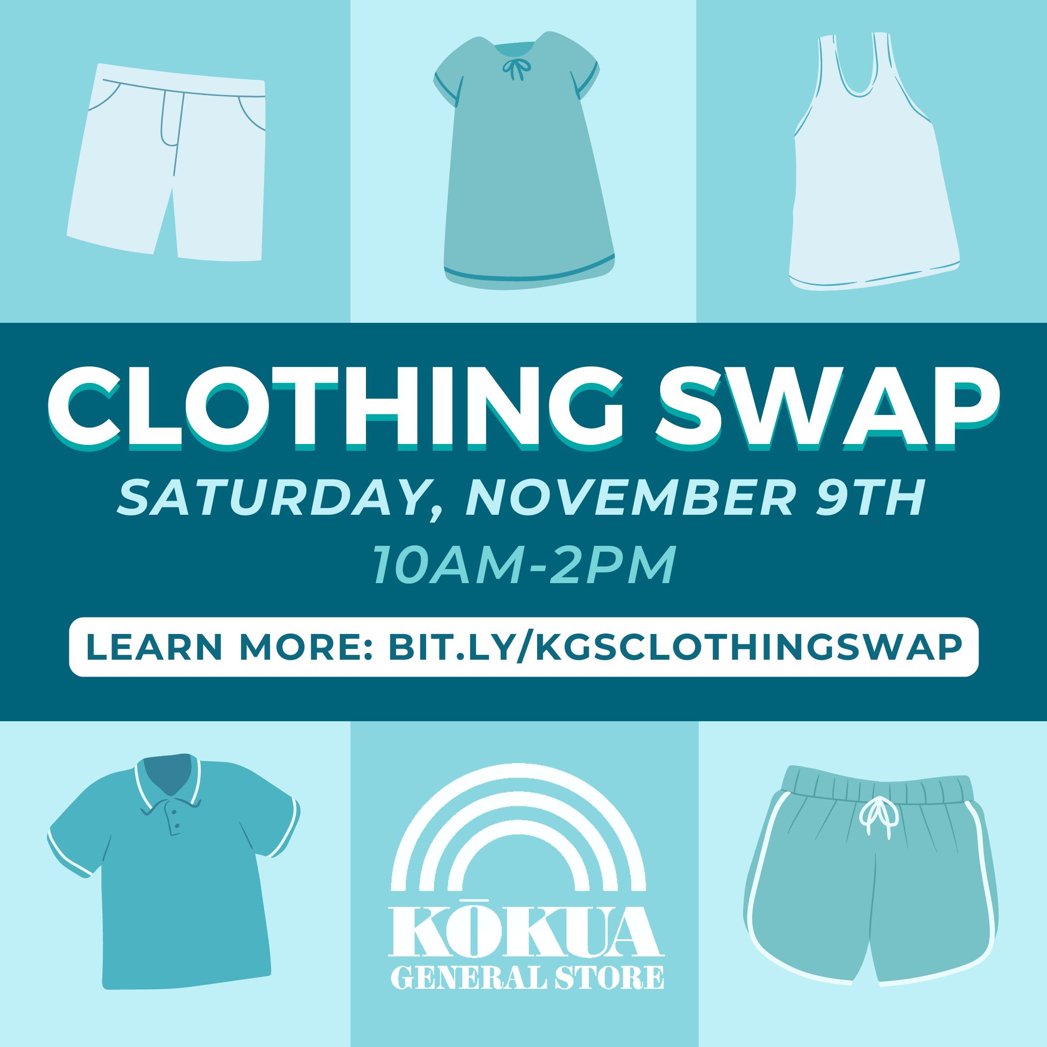 Kōkua General Store Clothing Swap - Kokua Hawaii Foundation