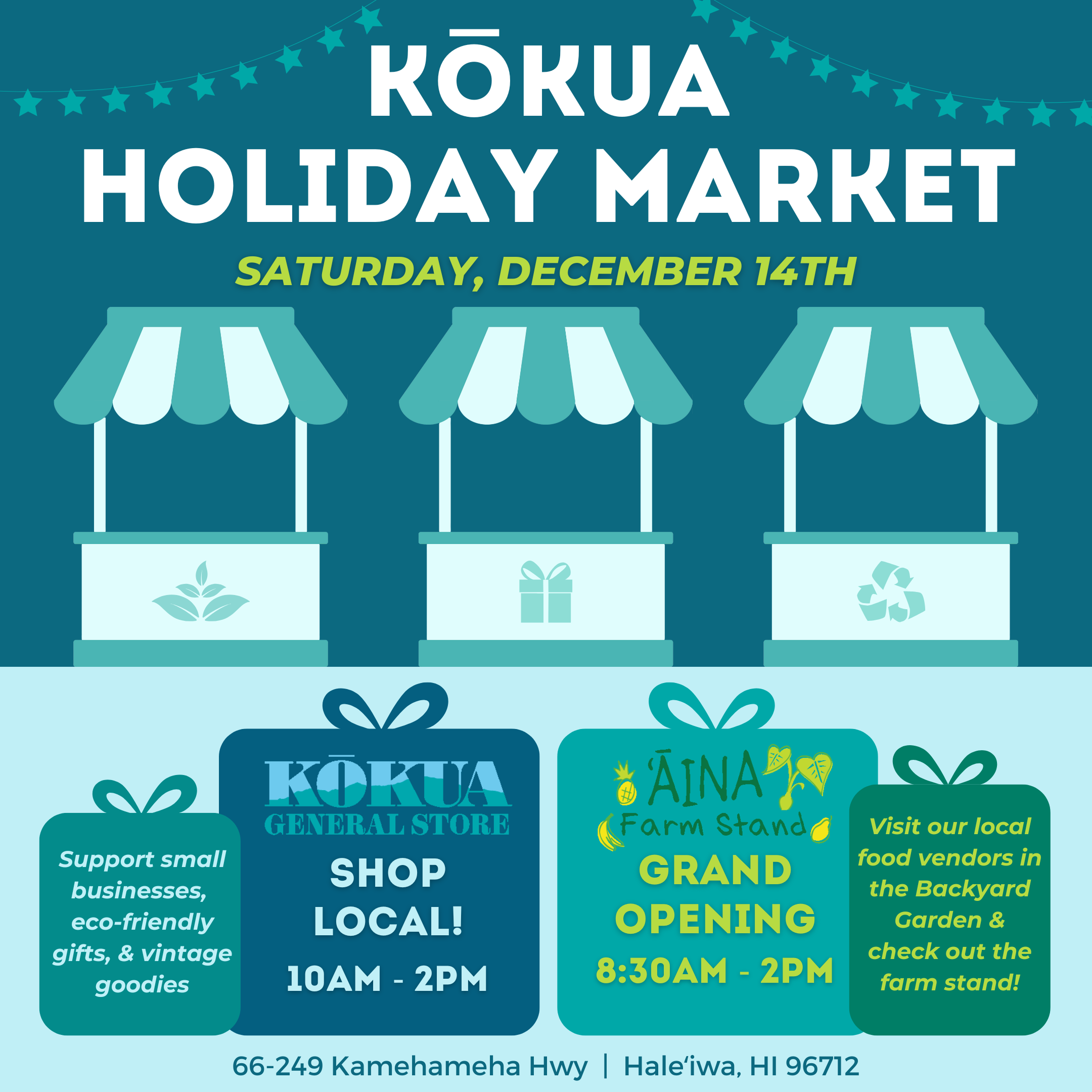 Kōkua Holiday Market - Kokua Hawaii Foundation