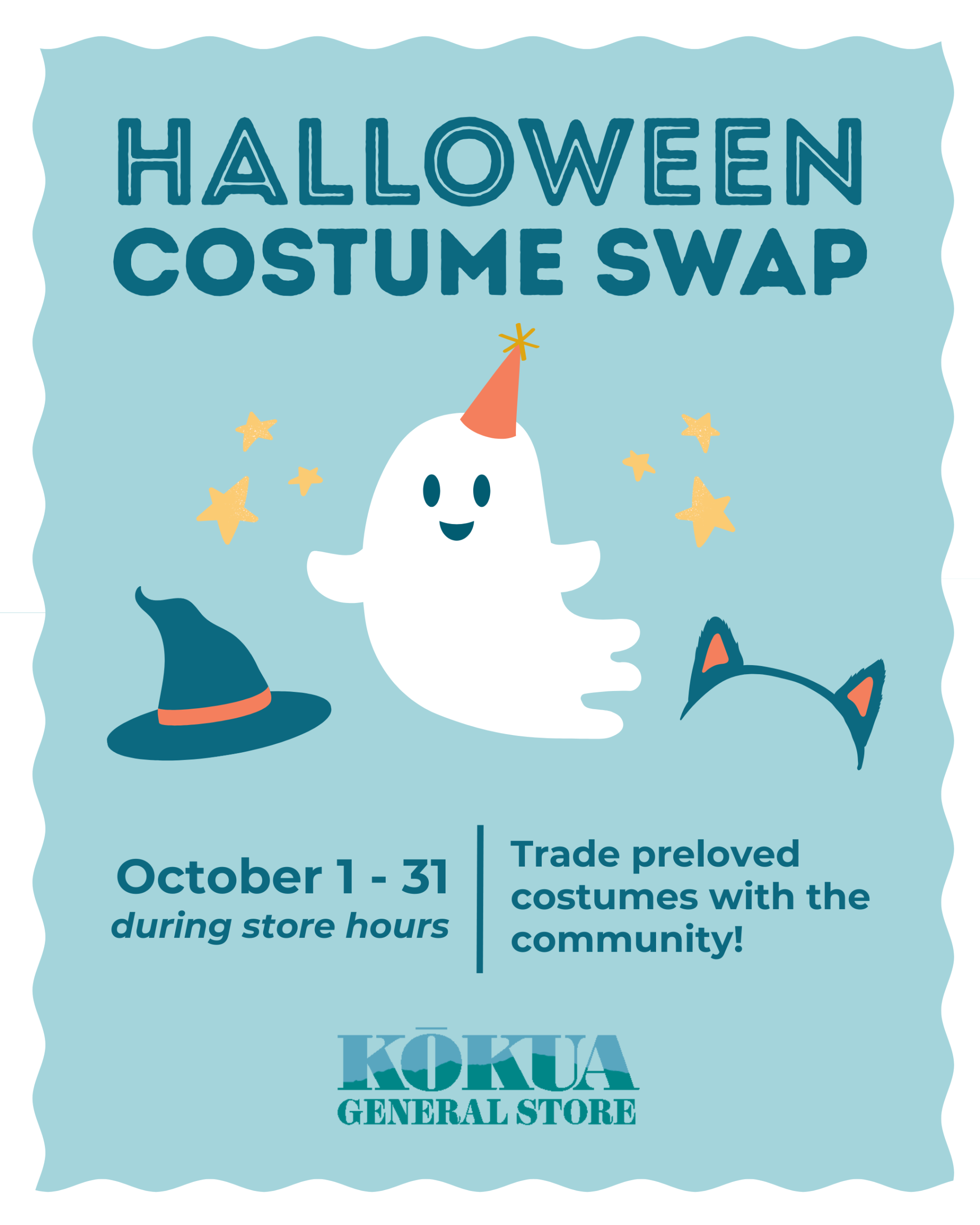 Halloween Costume Swap at Kōkua General Store - Kokua Hawaii Foundation