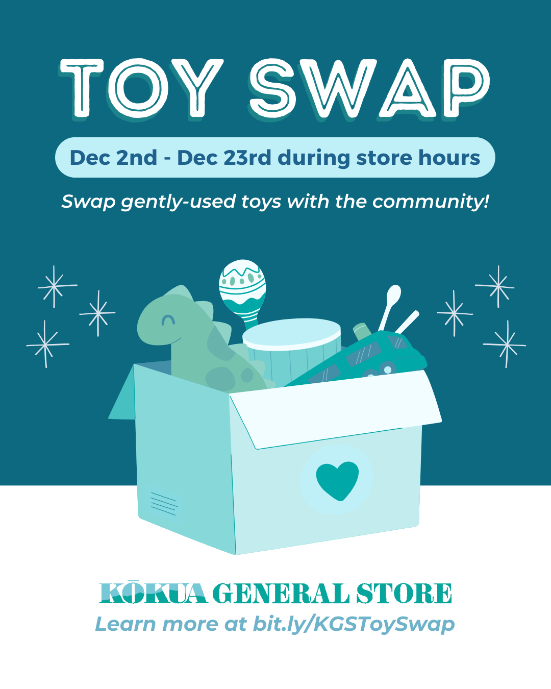 Kōkua General Store Toy Swap - Kokua Hawaii Foundation